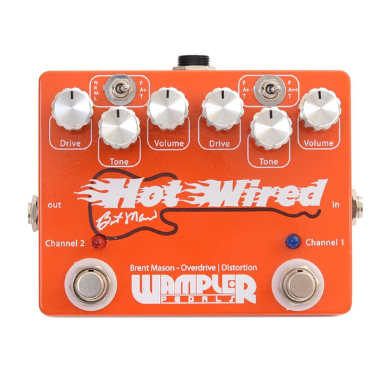 WAMPLER HOT WIRED MANUAL Pdf Download | ManualsLib