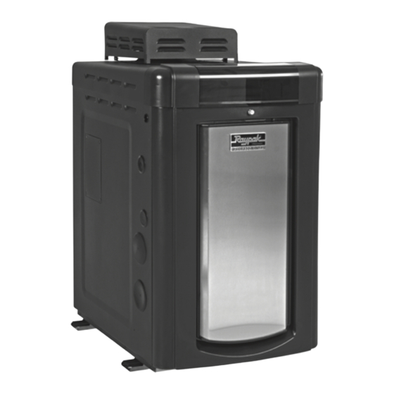 RAYPAK 259 INSTALLATION & OPERATING INSTRUCTIONS MANUAL Pdf Download | ManualsLib