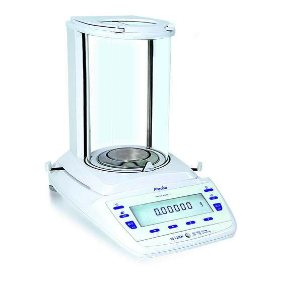 PRECISA 360 ES OPERATING INSTRUCTIONS MANUAL Pdf Download | ManualsLib