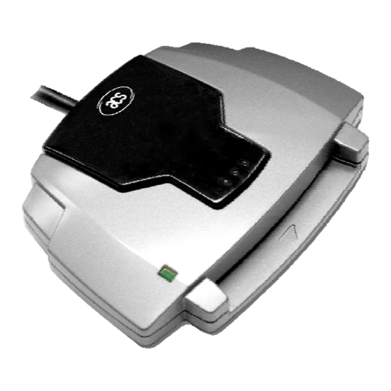 ACS ACR 38 REFERENCE MANUAL Pdf Download | ManualsLib