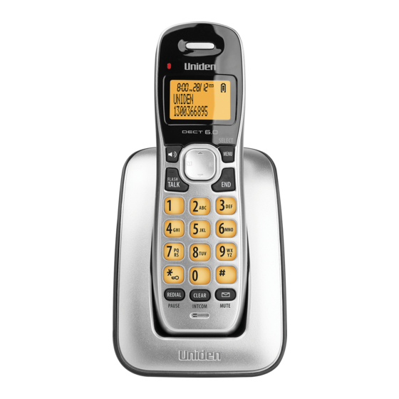 UNIDEN DECT 1715+1 OWNER'S MANUAL Pdf Download | ManualsLib