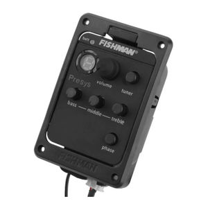 FISHMAN PRESYS ONBOARD PREAMP USER MANUAL Pdf Download | ManualsLib