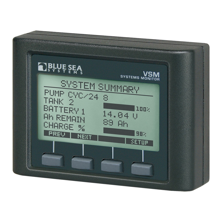 BLUE SEA VSM 422 MANUAL Pdf Download | ManualsLib