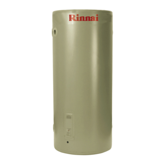 RINNAI HOTFLO OPERATION INSTALLATION MANUAL Pdf Download ManualsLib