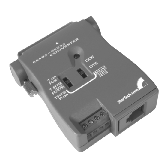 STARTECH.COM IC485S INSTALLATION MANUAL Pdf Download | ManualsLib