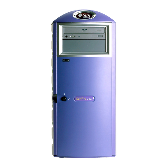 SUN MICROSYSTEMS SUN FIRE V250 ADMINISTRATION MANUAL Pdf Download ...