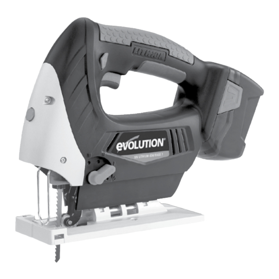 EVOLUTION RAGE 7 ORIGINAL INSTRUCTIONS MANUAL Pdf Download | ManualsLib