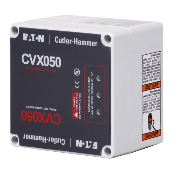 EATON CVX050 INSTRUCTION MANUAL Pdf Download | ManualsLib