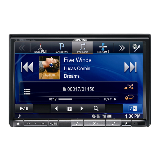 ALPINE INE-NAV-30 OWNER'S MANUAL Pdf Download | ManualsLib