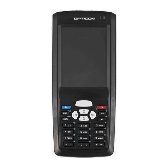 OPTICON H25 USER MANUAL Pdf Download | ManualsLib