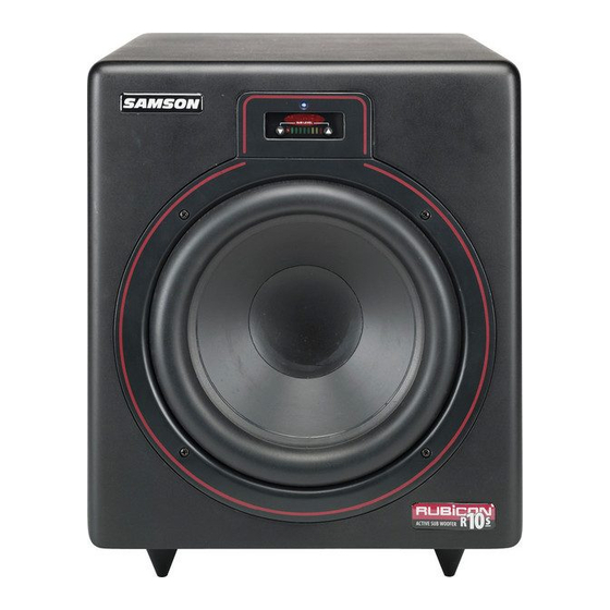 SAMSON RUBICON R10S OWNER'S MANUAL Pdf Download | ManualsLib