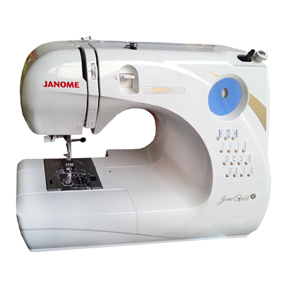 JANOME JEM GOLD 2 661 INSTRUCTION BOOK Pdf Download | ManualsLib