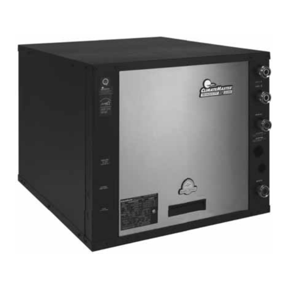 CLIMATEMASTER TRANQUILITY 27 SPLIT (TTS) SERIES 97B0047N02 INSTALLATION ...
