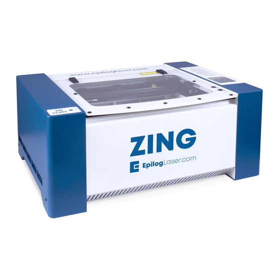EPILOG LASER ZING MANUAL Pdf Download | ManualsLib