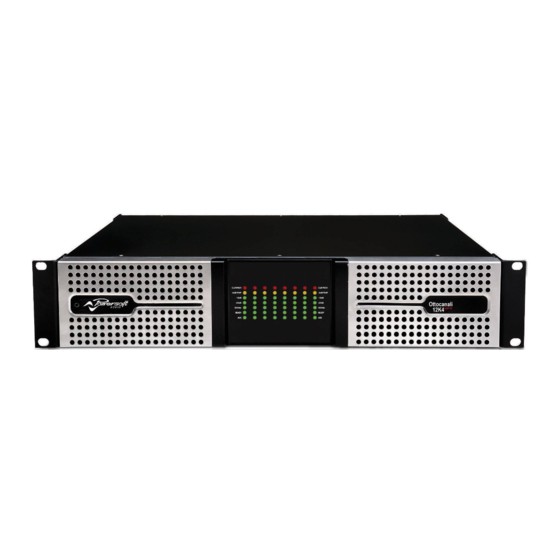 POWERSOFT OTTOCANALI 4K4 USER MANUAL Pdf Download | ManualsLib