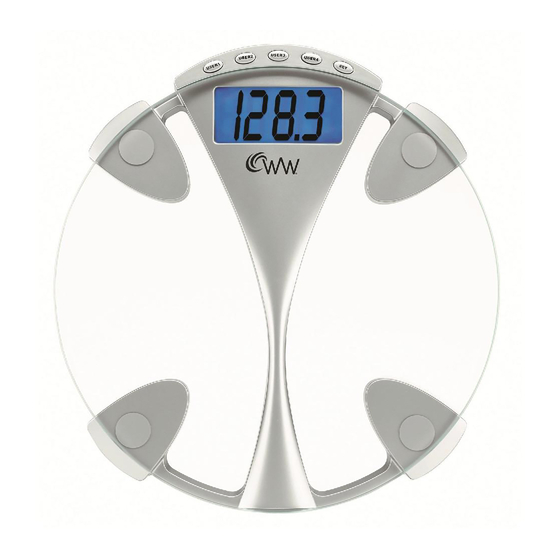 WEIGHT WATCHERS WW43NAM INSTRUCTIONS FOR USE Pdf Download | ManualsLib