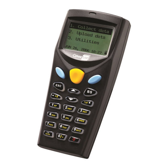 CIPHERLAB 8000 REFERENCE MANUAL Pdf Download | ManualsLib