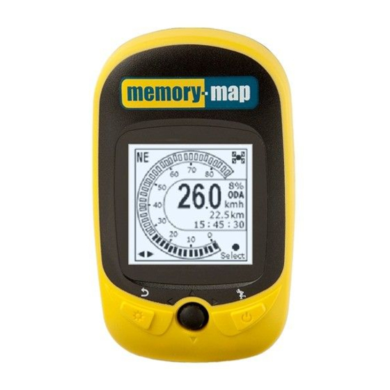 MEMORY-MAP BIKE 270 PRO USER MANUAL Pdf Download | ManualsLib