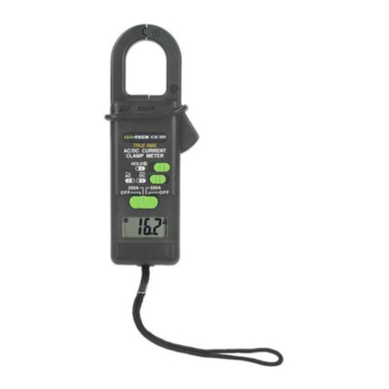 ISO-TECH ICM36R INSTRUCTION MANUAL Pdf Download | ManualsLib