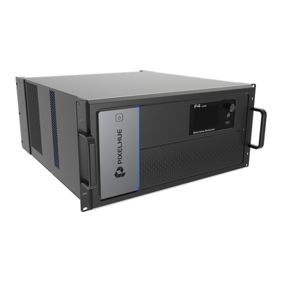 PIXELHUE FLEX-VIEW F8 USER MANUAL Pdf Download | ManualsLib