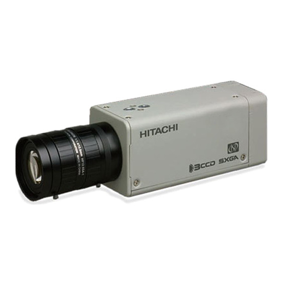 HITACHI HV-F31CL-S2 OPERATION MANUAL Pdf Download | ManualsLib