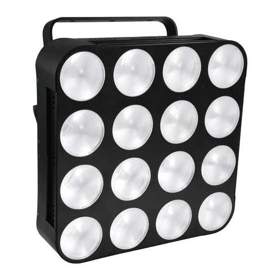 EUROLITE LED PMC-16X30W COB RGB USER MANUAL Pdf Download | ManualsLib
