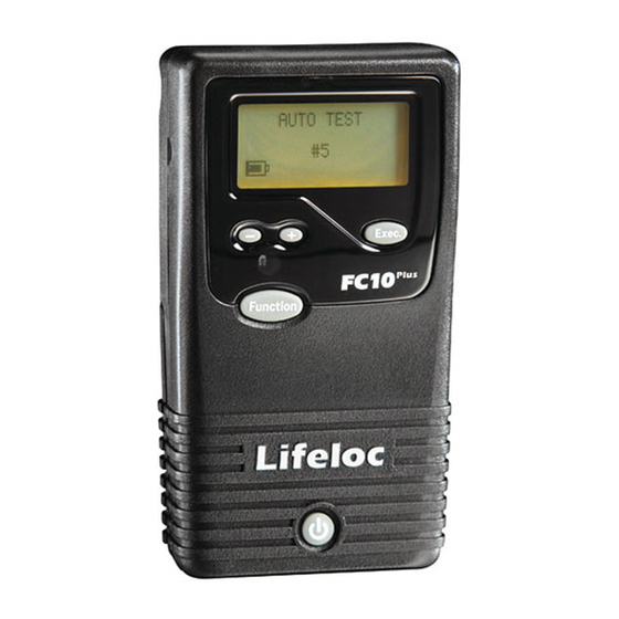 LIFELOC FC10PLUS OPERATION MANUAL Pdf Download | ManualsLib