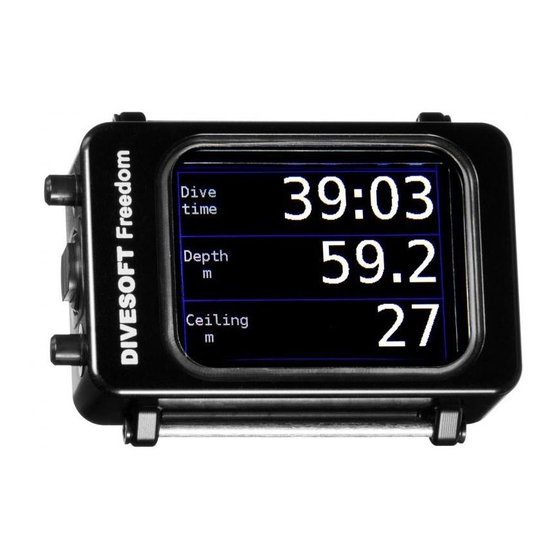 DIVESOFT FREEDOM USER MANUAL Pdf Download | ManualsLib