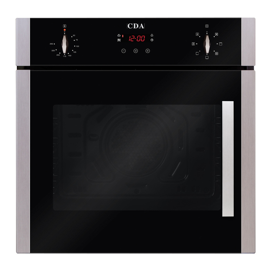 CDA SC620 MANUAL FOR INSTALLATION, USE AND MAINTENANCE Pdf Download ...