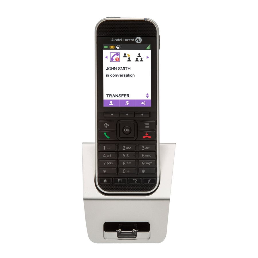 ALCATEL-LUCENT 8242 USER MANUAL Pdf Download | ManualsLib