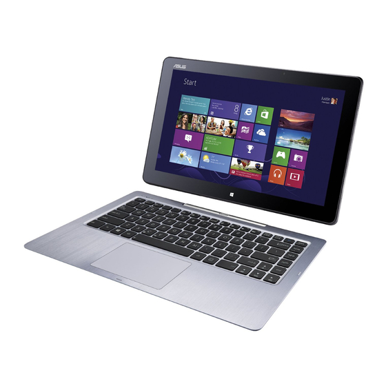 ASUS TRANSFORMER BOOK T300FA E-MANUAL Pdf Download | ManualsLib