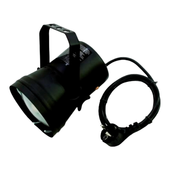 EUROLITE T-36 PINSPOT USER MANUAL Pdf Download | ManualsLib