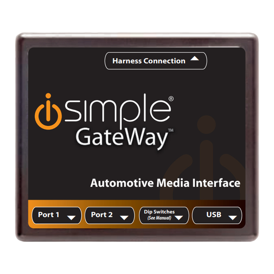 ISIMPLE MEDIA GATEWAY OWNER'S MANUAL Pdf Download | ManualsLib