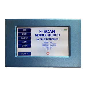 TB-ELECTRONICS F-SCAN MOBILE NT INSTRUCTION MANUAL Pdf Download ...