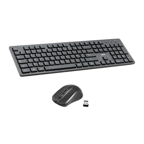 APM 100042 2.4G Wireless Combo Keyboard + Mouse User Guide | ManualsLib