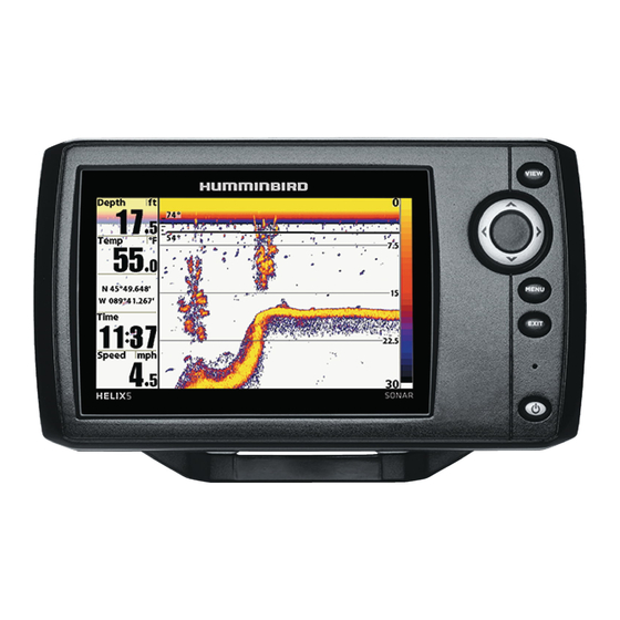 HUMMINBIRD HELIX 5 SERIES INSTALLATION MANUAL Pdf Download | ManualsLib