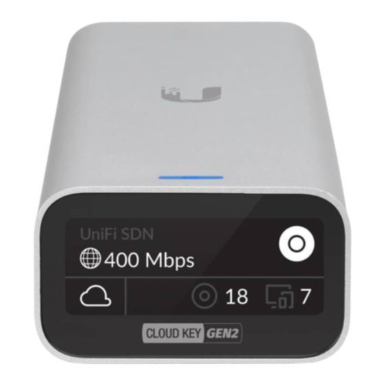 UBIQUITI UNIFI CLOUD KEY GEN2 QUICK START MANUAL Pdf Download | ManualsLib