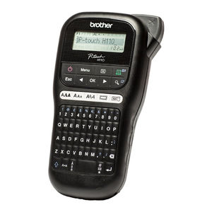 BROTHER P-TOUCH H110 MANUAL Pdf Download | ManualsLib