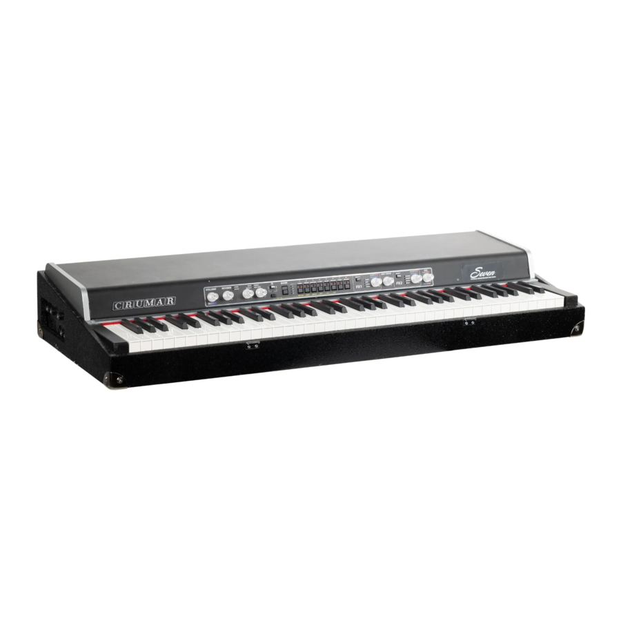 Crumar Seven Manual | ManualsLib