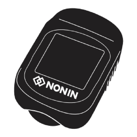 NONIN TRUO2 OTC INSTRUCTIONS FOR USE Pdf Download | ManualsLib