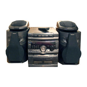 SONY MHC-RX90 STEREO SYSTEM OPERATING INSTRUCTIONS MANUAL | ManualsLib