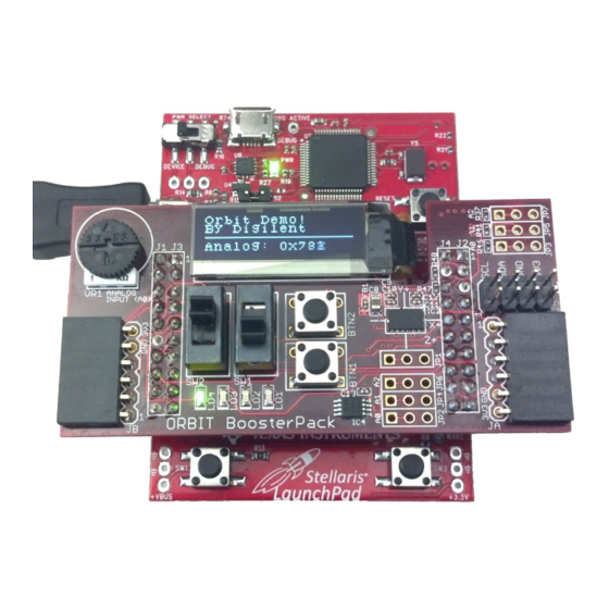 DIGILENT ORBIT BOOSTERPACK BASIC DEMO USER MANUAL Pdf Download | ManualsLib