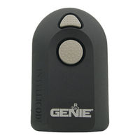 Genie Intellicode Manuals | ManualsLib