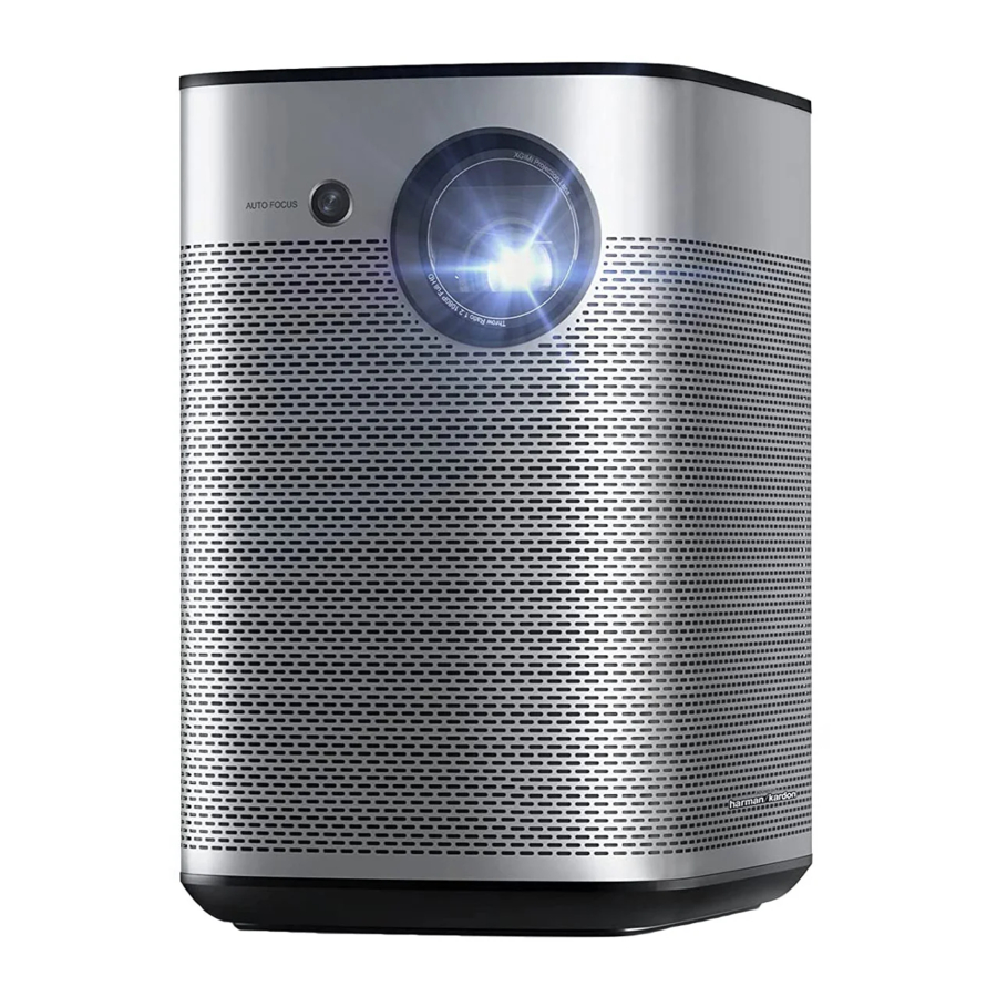 XGOMI Halo - Projector Manual | ManualsLib