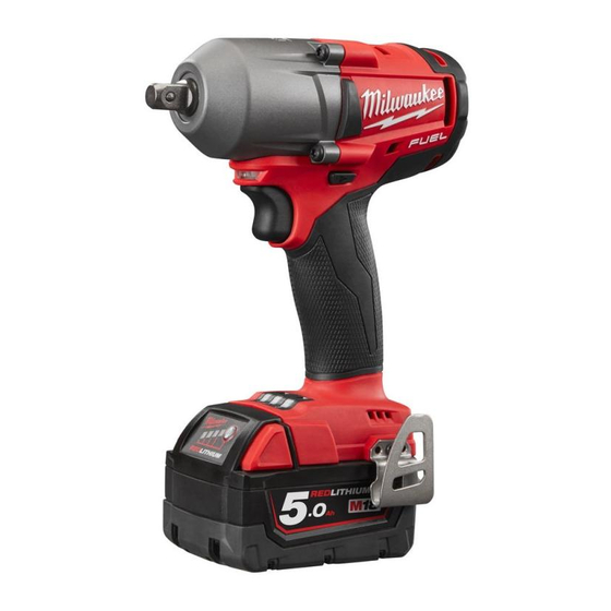 MILWAUKEE M18FMTIWF12-502X IN2 ORIGINAL INSTRUCTIONS MANUAL Pdf ...