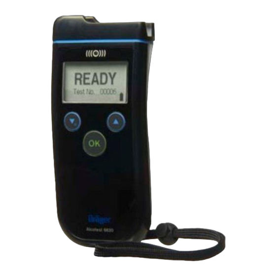 DRÄGER ALCOTEST 6820 GB / SCT INSTRUCTIONS FOR USE MANUAL Pdf Download ...