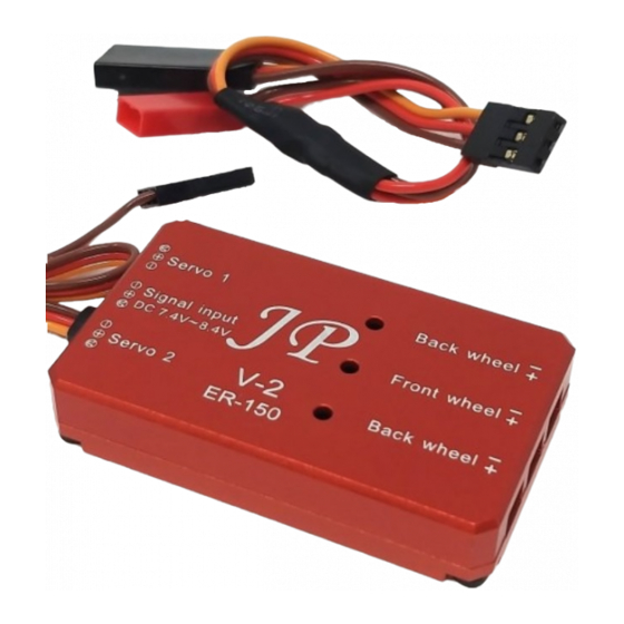 JP HOBBY ER-150 V2 INSTRUCTION MANUAL Pdf Download | ManualsLib