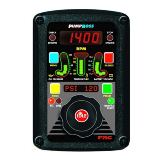 FRC PUMPBOSS PBA100 PRELIMINARY DOCUMENT Pdf Download | ManualsLib