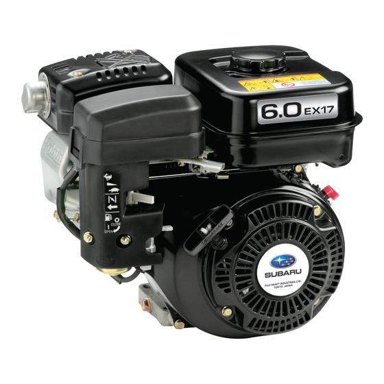 SUBARU EX21D INSTRUCTIONS FOR USE MANUAL Pdf Download | ManualsLib