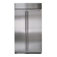 SUB-ZERO 661 PRODUCT INFORMATION Pdf Download | ManualsLib